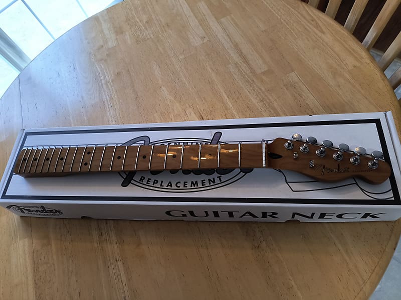 Fender Roasted Maple Tele Neck 2021- Roasted Maple | Reverb