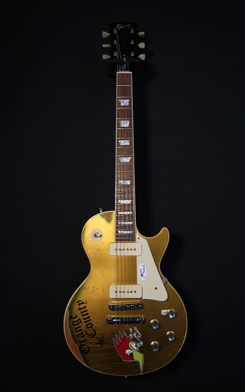 Gibson '76 Les Paul Deluxe Mike Ness Goldtop Murphy Lab | Reverb
