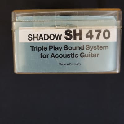 Shadow SH470 Triple Play Sound System Acoustic Guitar Pickup | Reverb