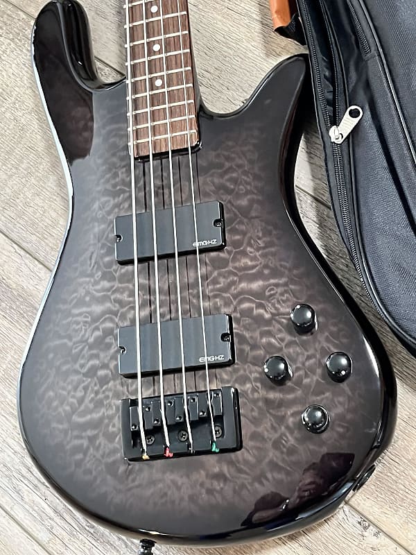 Spector NS 2000 2000's - Quilted Trans Black | Reverb