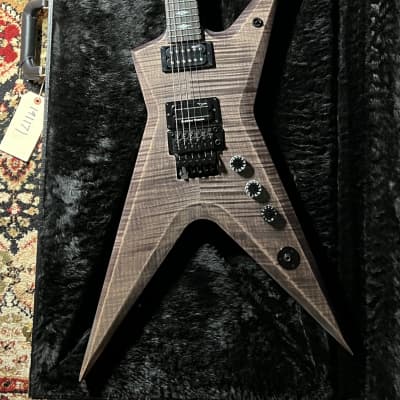 Dean USA Dime Stealth Flame Top Trans Black #191171 2021 - | Reverb