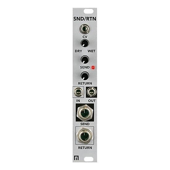 Malekko SND/RTN Eurorack Audio i/o Module | Reverb