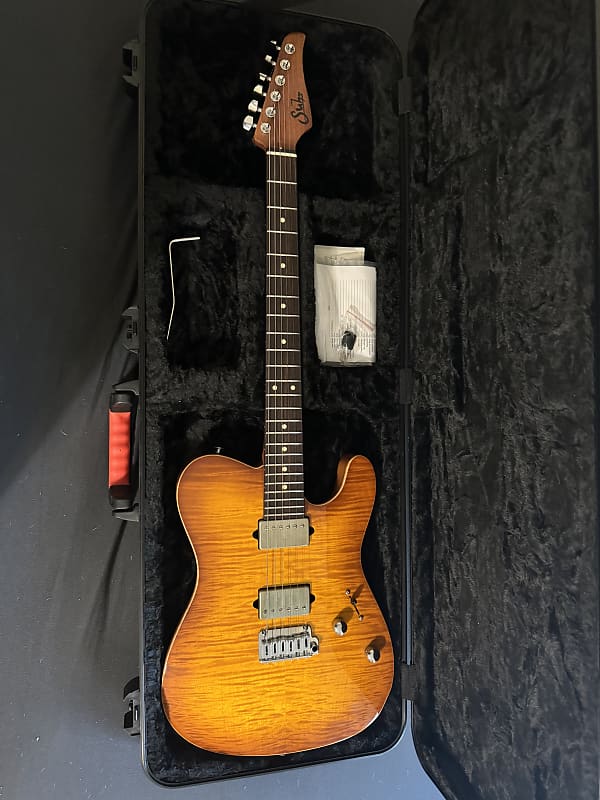 Suhr Modern T Select 2021 - Orange burst | Reverb