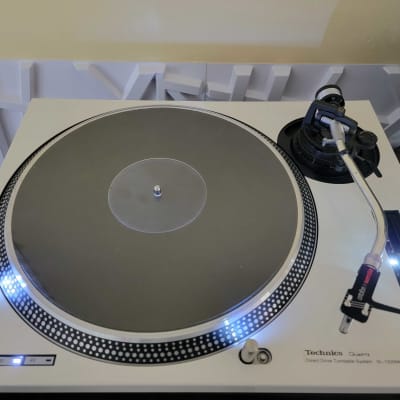 Custom Technics SL1200 MKII Turntable - White | Reverb