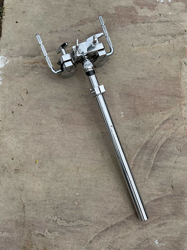 90's Ludwig Double Tom Mount With L Arms - For Bass Drum | Reverb
