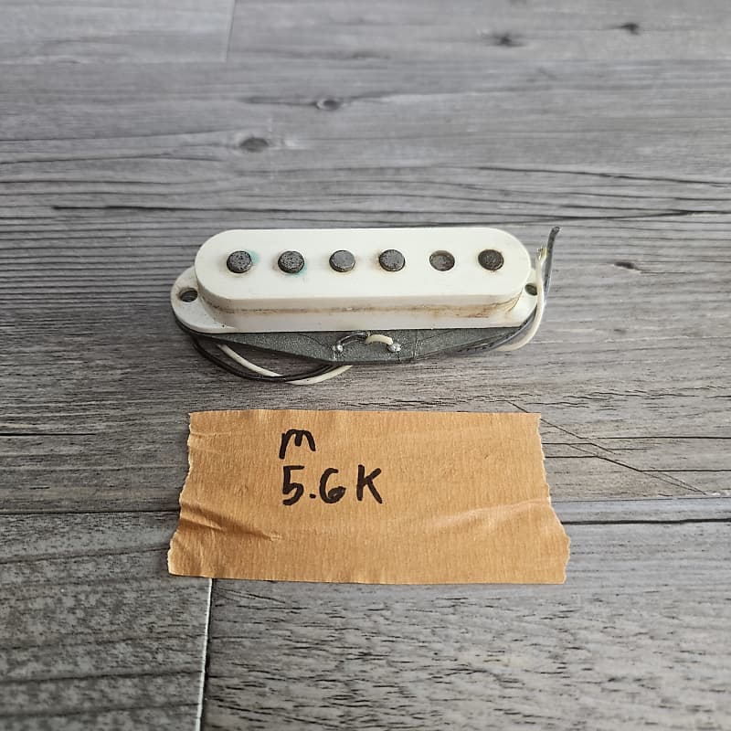 1973 Fender Graybottom Stratocaster Pickup Middle (5.6k) | Reverb UK