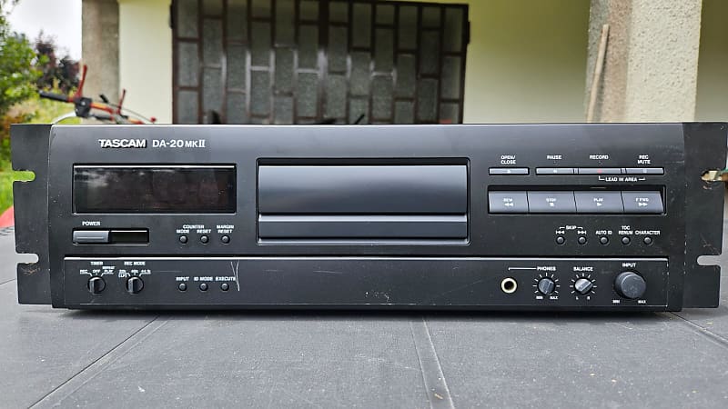 Tascam DA-20 mkII DAT Recorder 90s | Reverb