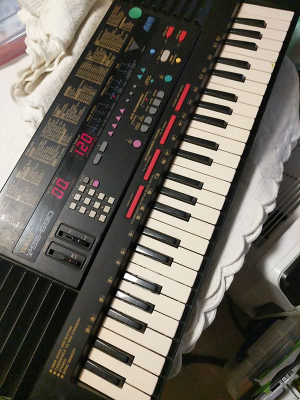 Yamaha PSS-590 49 mini-keys MIDI Keyboard 1980's | Reverb