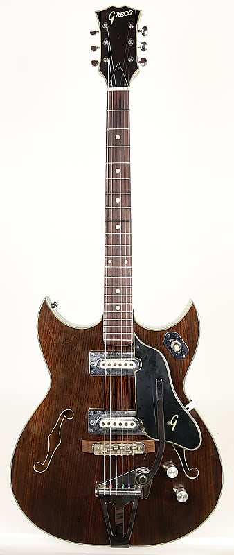 Greco 920 Semi-Hollow Body Double Cutaway Electric Guitar w/ | Reverb
