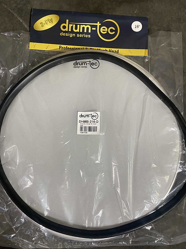 Drum-tec Mesh Head 16" and rim gaurd | Reverb