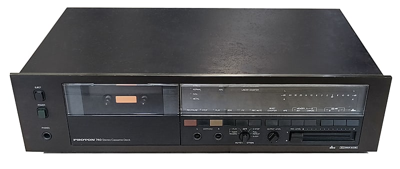 Vintage Proton 740 Stereo Cassette Deck | Reverb