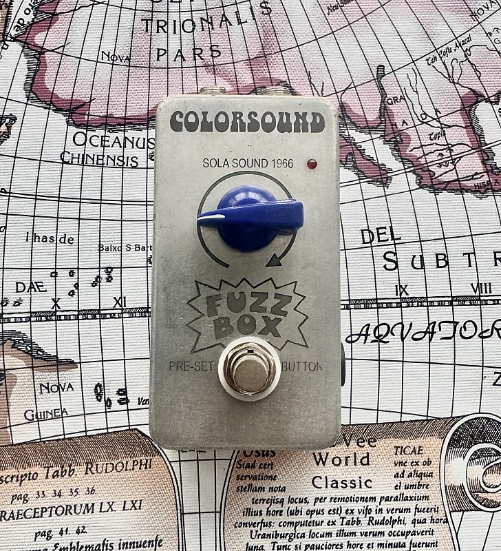 Colorsound Fuzz Box Clone 2016 - Chrome | Reverb