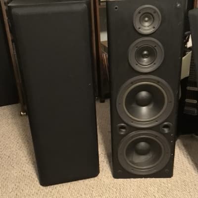 PAIR of Vintage Technics SB-A34 Floor Speakers 3 Way / 4 | Reverb