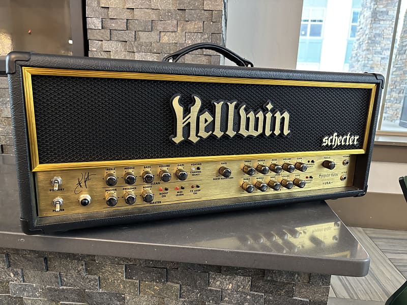 Schecter Synyster Gates Hellwin SYN100-H USA 100 Watt | Reverb