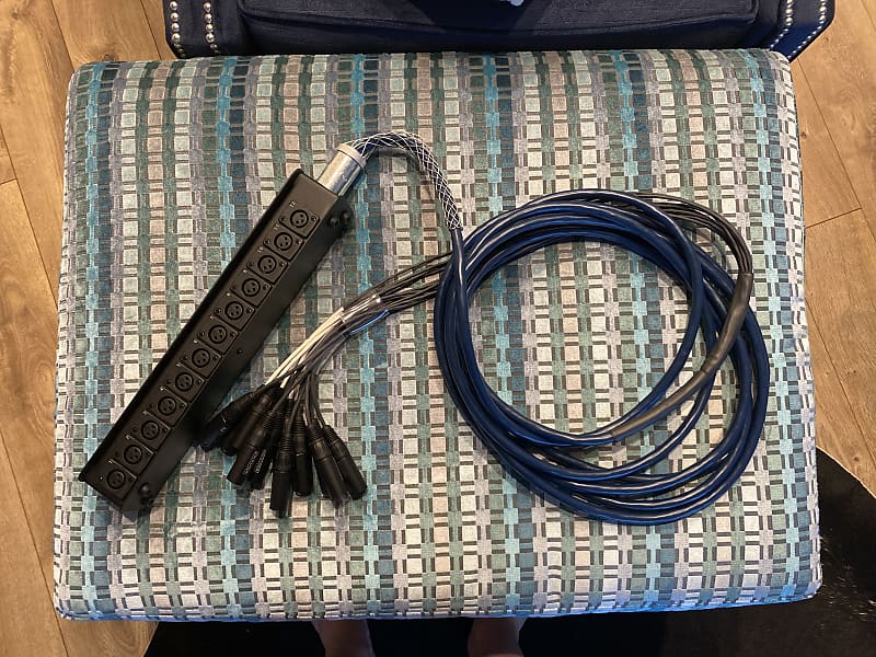 Whirlwind MS12MNR025 Mini 12 Channel Low Profile Drop Snake | Reverb