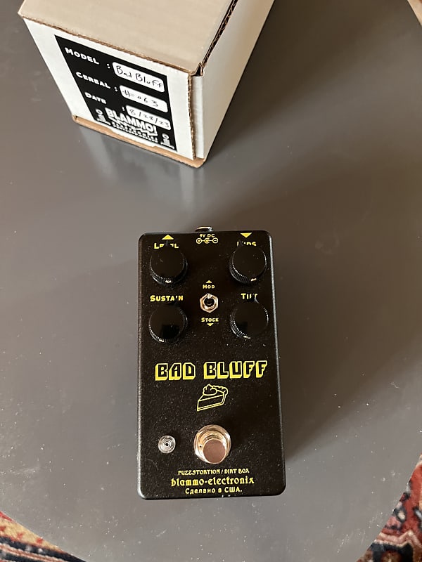 BLAMMO! Bad Bluff 2020’s - Black | Reverb