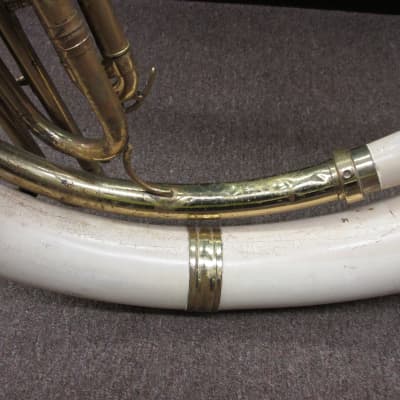1965-1970 White King Fiberglass Sousaphone | Reverb