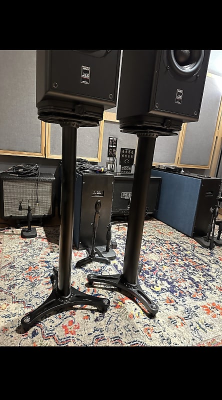 Ultimate Support MS-100B Adjustable Studio Monitor Stands | Reverb