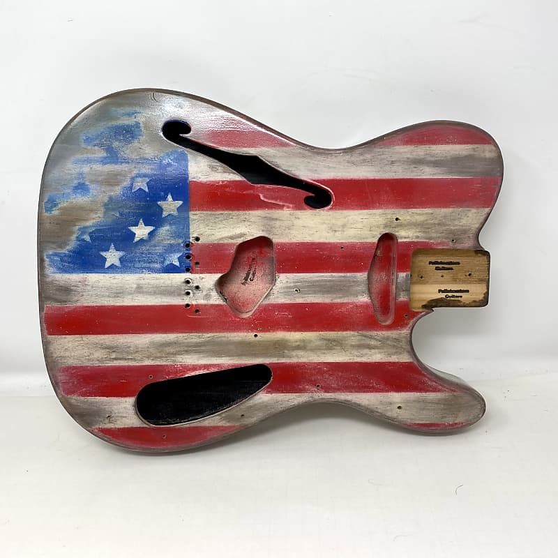 Telecaster USA Thinline Relic Guitar Body Super Light New | Reverb