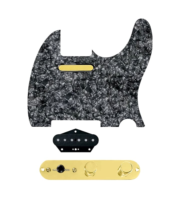 920D Custom Gold Foil Loaded Pickguard for Tele | Reverb Australia