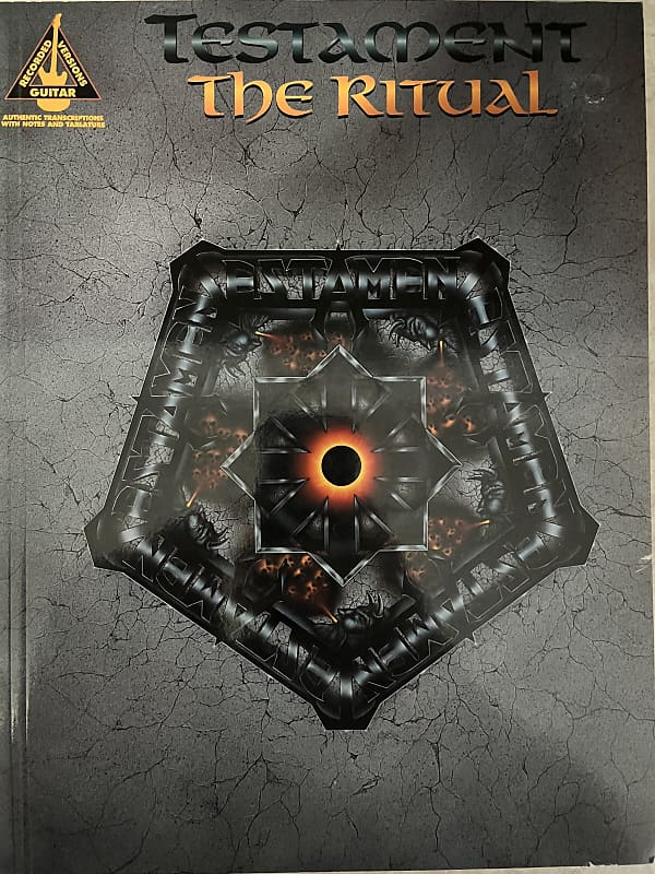 Testament - The Ritual - Guitar Tab / Tablature Book | Reverb