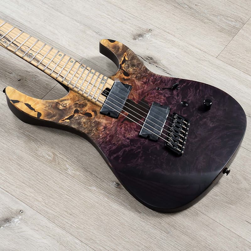Mint Legator Ninja N7FX Multi-Scale 7-String Guitar, Ebony | Reverb