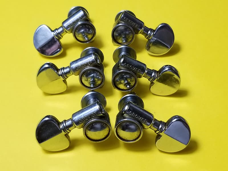 1960s Grover Pat Pend Rotomatic Tuners - With Washers, | Reverb