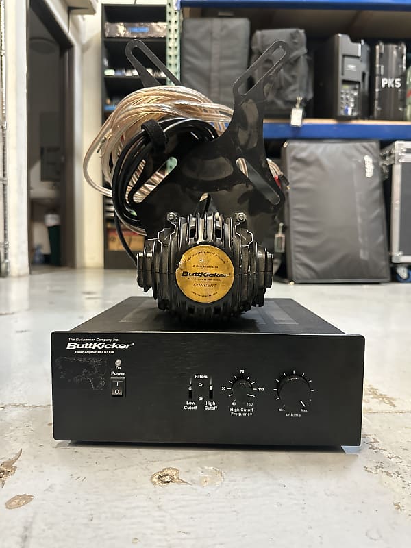 Buttkicker Concert + BKA 1000-N Power Amp | Reverb