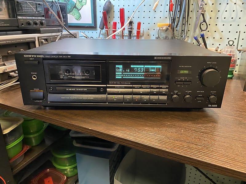 Onkyo Integra RI TA-2600 3 head cassette deck | Reverb