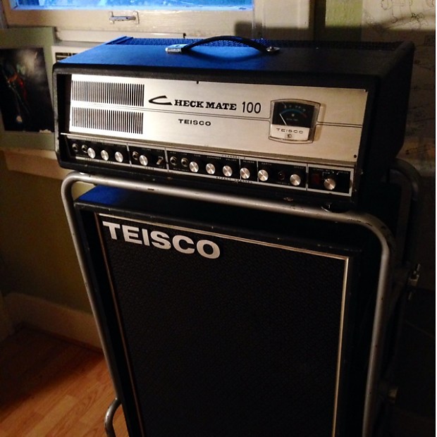 Teisco Del Rey Checkmate 100 Black | Reverb