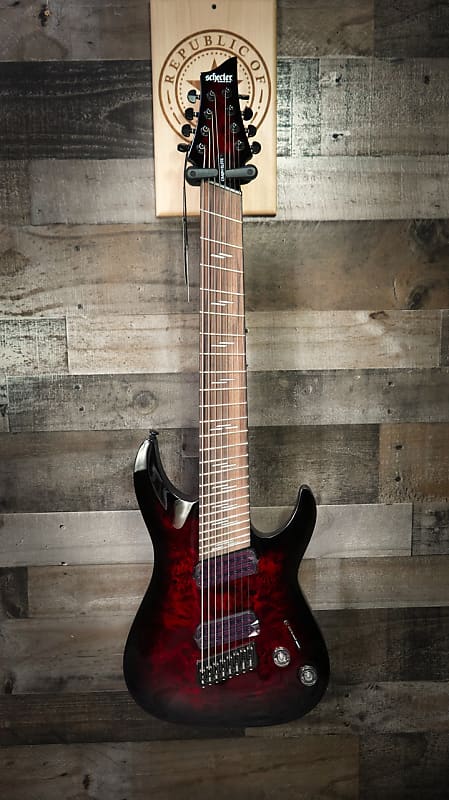 Schecter Omen Elite-8 Multiscale | Reverb