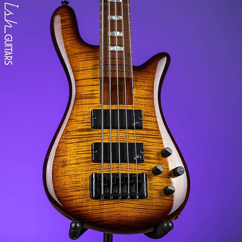 2018 Spector Euro Bolt 5 Tobacco Sunburst Gloss | Reverb