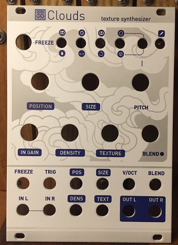 diy clouds, white magpie version | pcb+panel | Reverb