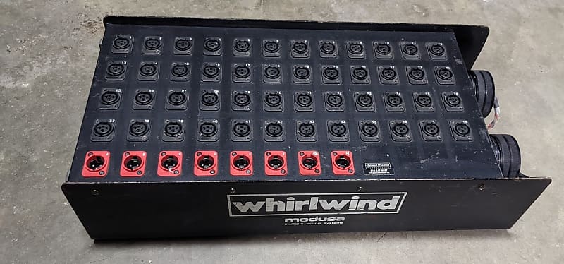 Whirlwind Medusa 48x8 concert splitter with 2x W4 56 channel | Reverb