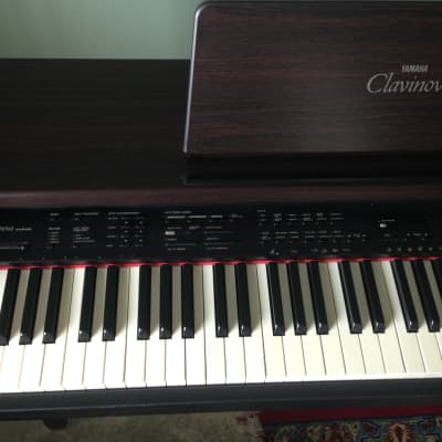Yamaha Clavinova CVP-25 1993 Wood / Black Digital Piano | Reverb