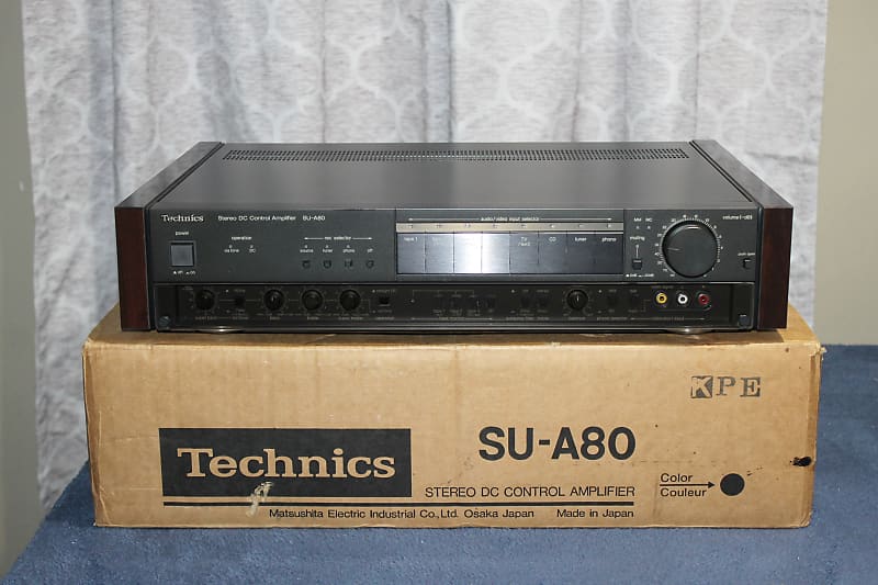 Technics SU-A80 Preamplifier Excellent! 1987 | Reverb