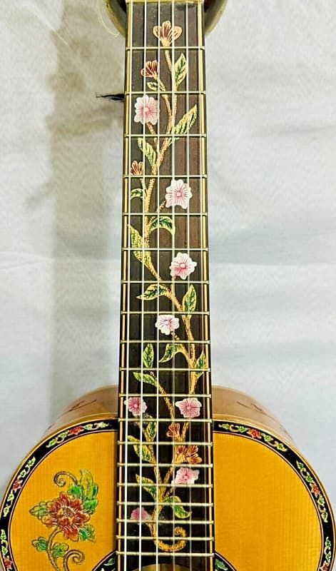 Blueberry Mini Classical Guitar 2024 - Hand Made and Hand | Reverb