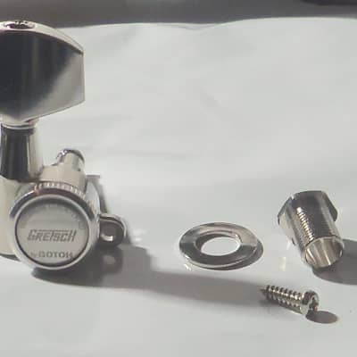 Gotoh® "Gretsch" Logo Magnum Lock-Trad BASS Side SINGLE | Reverb