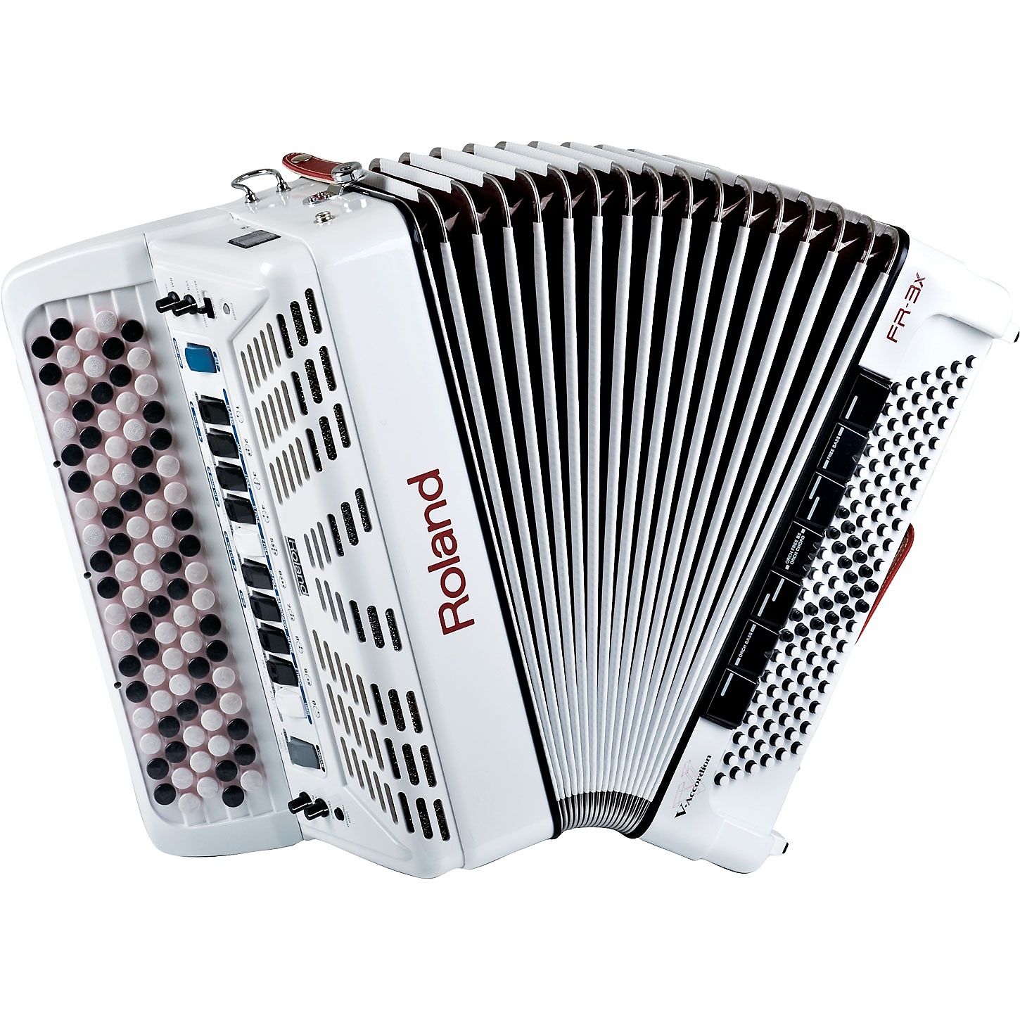 Roland FR-3xb-WH Chromatic Button V-Accordion | Reverb