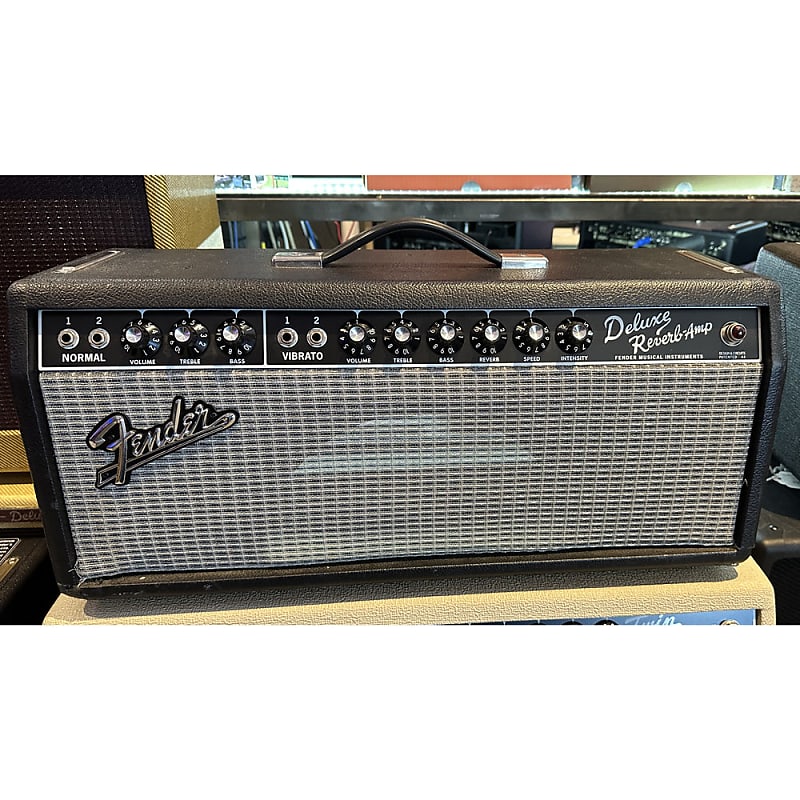 Fender '65 Reissue Deluxe Reverb Converted Head (Pre-Owned) | Reverb