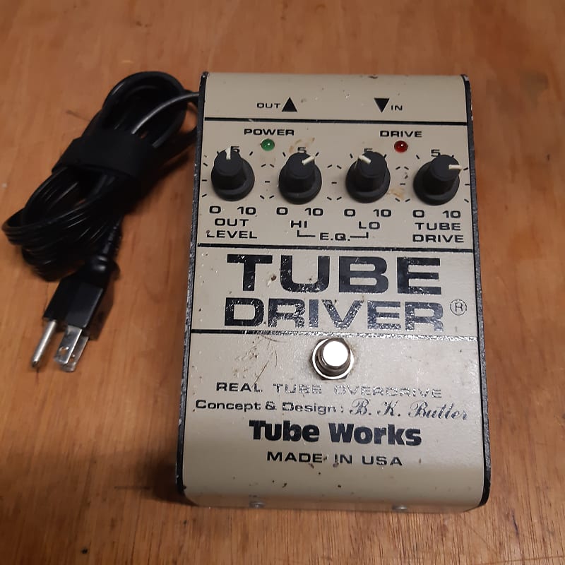 Tube Works Tube Driver 911 USA 1995 B K Butler 110volt | Reverb