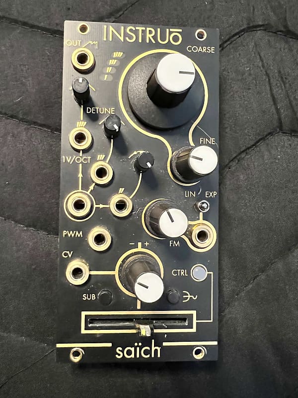 Instruo Saich - Black / Gold | Reverb