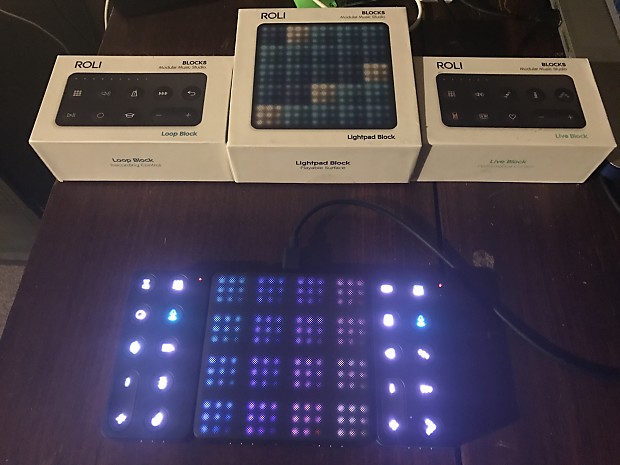 Roli Blocks Package (Live, Loops, And Lightpad!) | Reverb