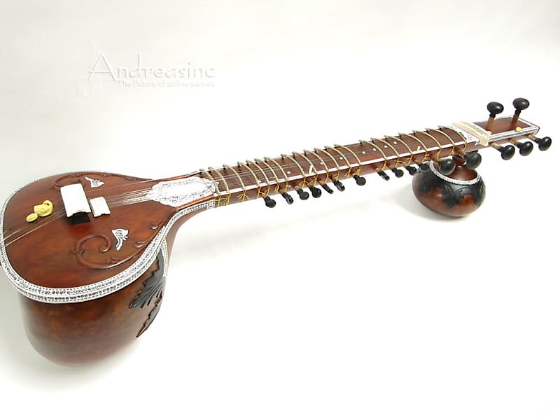 Banjira Left Handed Standard Sitar w/ Case & Extras | Reverb