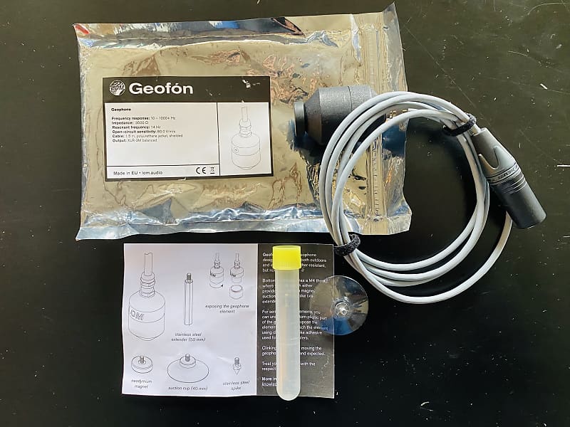 LOM Geofon Geophone/Contact Microphone | Reverb UK