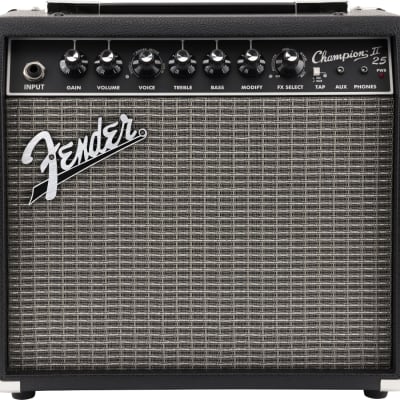 Fender Champ 25 1992 Hybrid Tube Combo Amp Black | Reverb