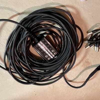 ProCo SMA0804FBX-50 SMA Series 8x4 Stage Snake with XLR | Reverb