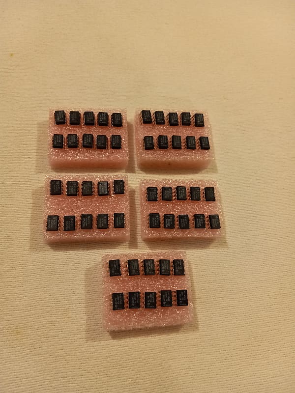 RC4558P MALAYSIA TEXAS INSTRUMENTS - EARLY 1980'S - 50 PIECES | Reverb