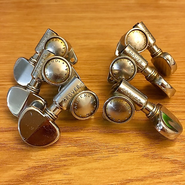 Grover Paf pat pend "milk bottle" rotomatic tuners c 1962 | Reverb