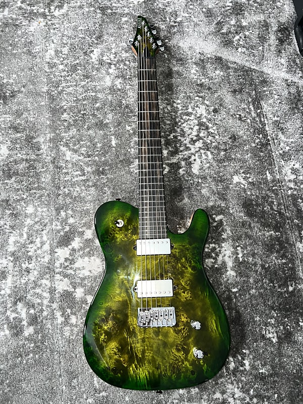 Kiesel Solo 7 - Lizard Burst | Reverb